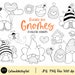 Bumble Bee Gnomes Digital Stamp Bee Gnomes Png Gnome Clipart Flowers ...