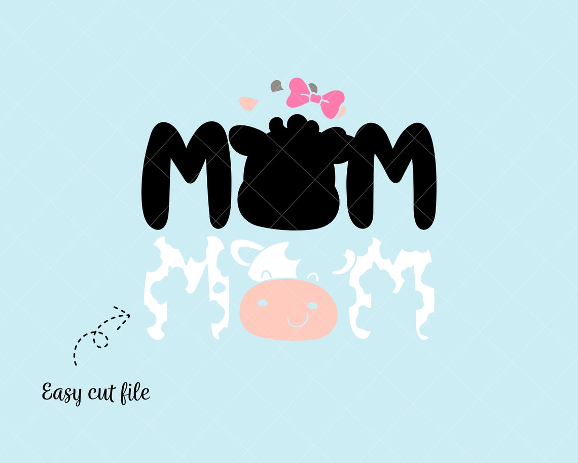 Cowgirl Mom Svg Cow Mom Svg Cow Mom Png Cow Face Svg Cow Print Svg Cow ...