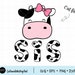 Cow Number Seven Birthday Svg 7th Birthday Svg Cow Print Svg Birthday ...