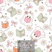 Doodle Retro Back to School Seamless Groovy Teacher Pattern School ...