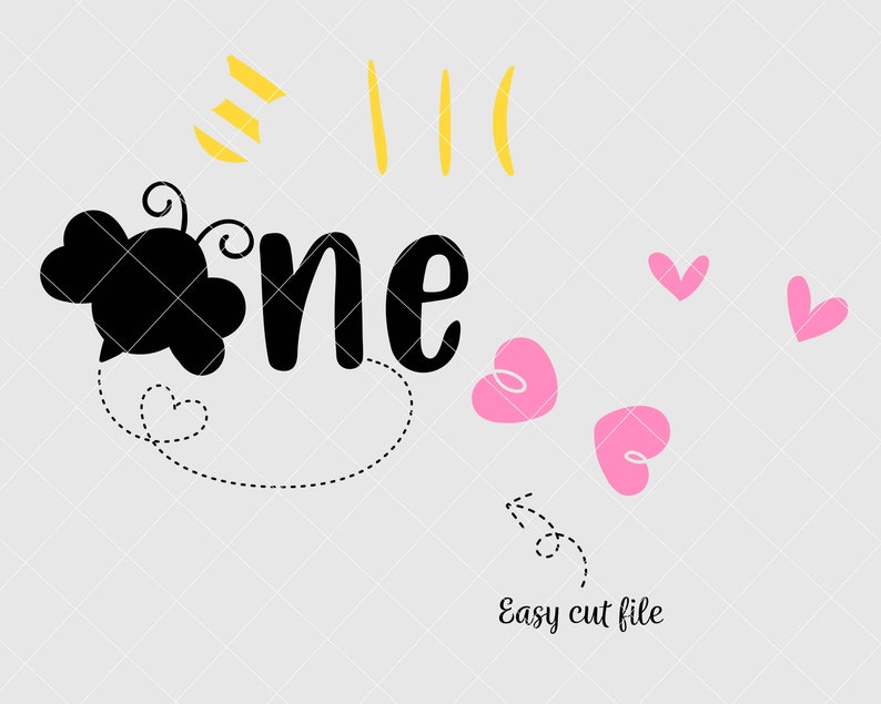 Bee One Svg Bee Birthday Svg Bee Girl Svg Bee 1st Birthday Svg | Etsy