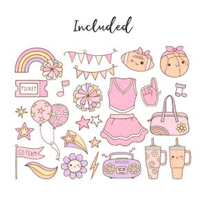 Girly Cheerleader Clipart Pink Cheerleading Png Pastel Vibes Png Cheer ...