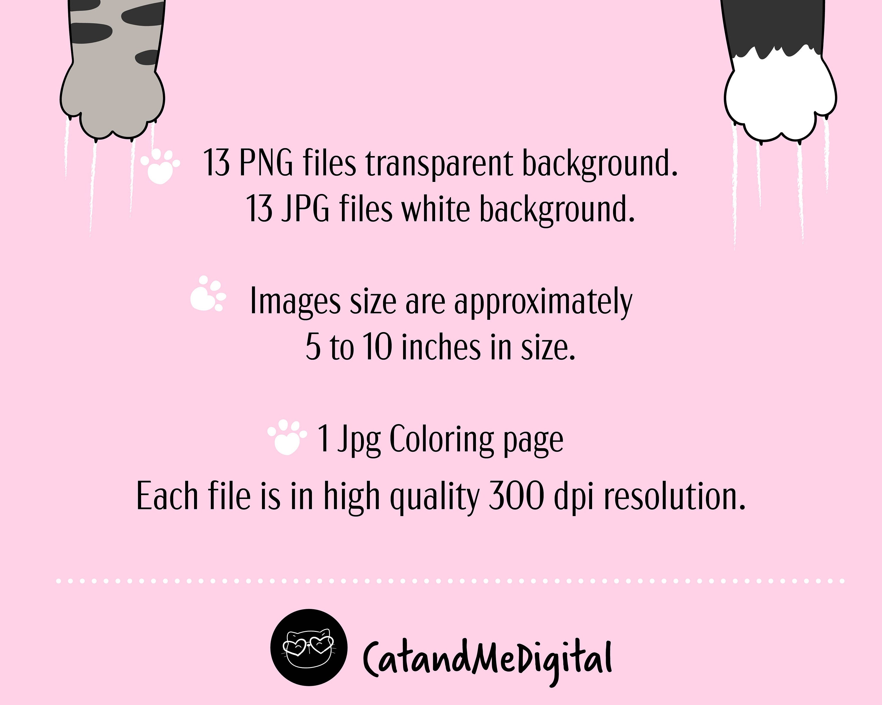 Valentine Pug Dog Digital Stamp Dog Clipart Pet Outline | Etsy