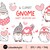 Retro Valentine Nurse Clipart Groovy Valentine Png Nurse Life Png ...