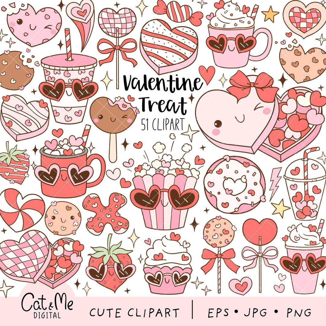 Valentines Treat Clipart Groovy Retro Valentine Png Love Png Valentines ...
