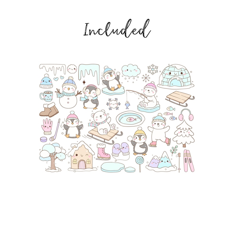 Snow Day Clipart, Cozy Winter, Christmas Png, Winter Things, Snowy ...