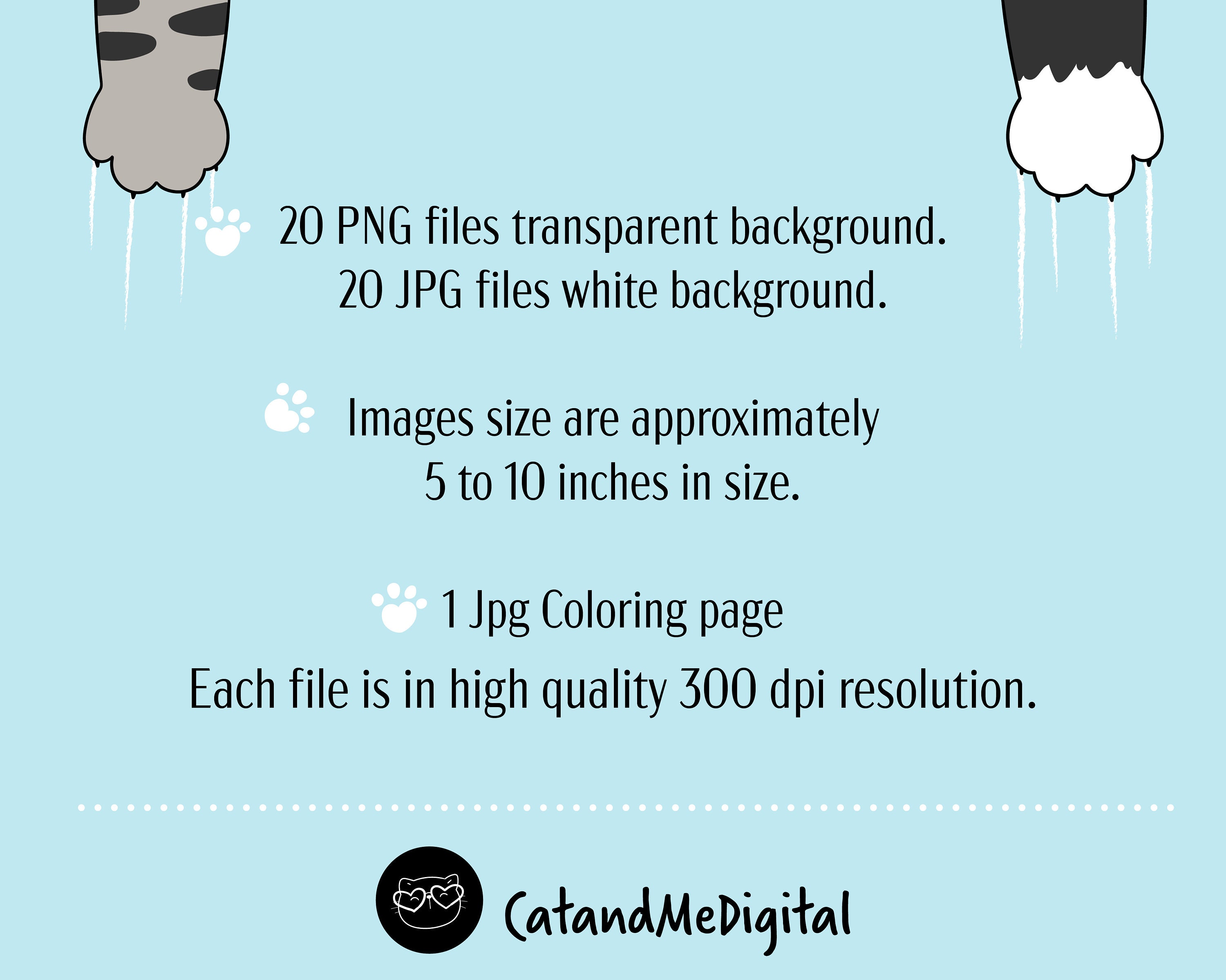 Doodle Thanksgiving Digital Stamp Autumn Clipart Fall Clipart Turkey ...