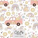Groovy Spring Seamless Pattern Retro Spring Seamless Spring Flower File ...