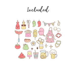 Groovy Barbecue Party Clipart Summer BBQ Png Backyard Barbecue Png Cute ...