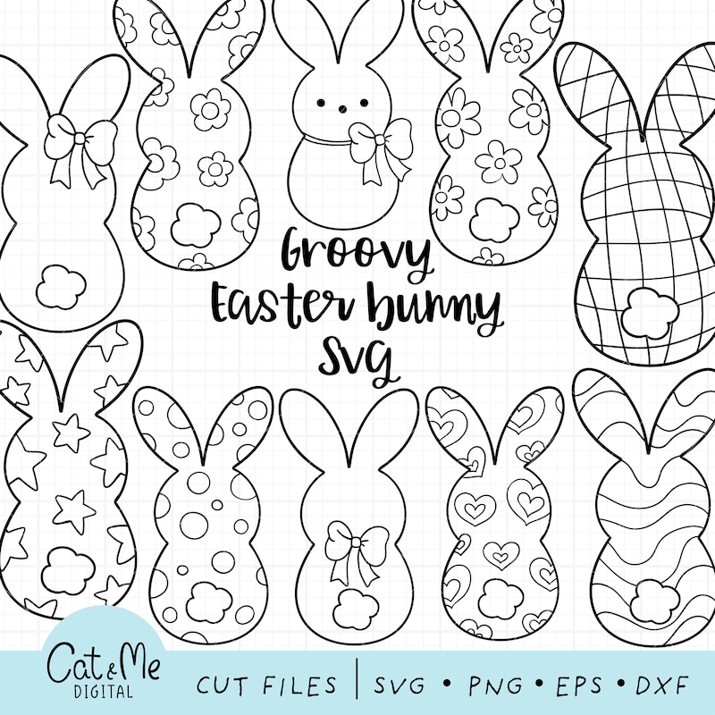 Peep Outline - Etsy