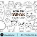 Doodle Retro Back to School Seamless Groovy Teacher Pattern School ...