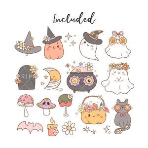 Groovy Halloween Clipart Retro Disco Halloween Png Retro Fall Png ...