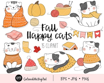 Doodle Autumn Svg Autumn Clipart Fall Season Svg Outline Svg - Etsy