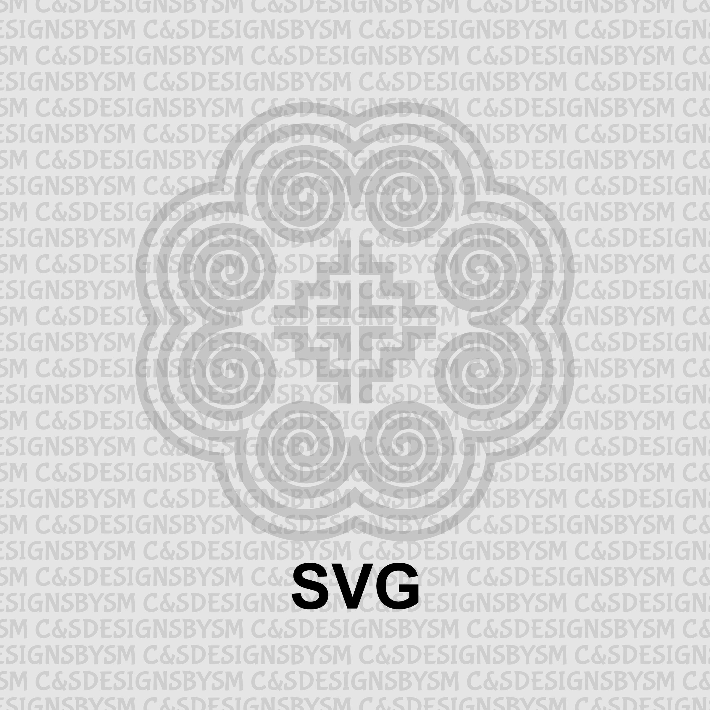 Hmong Motif - Elephant Foot Print Set - Set of 3 - Etsy