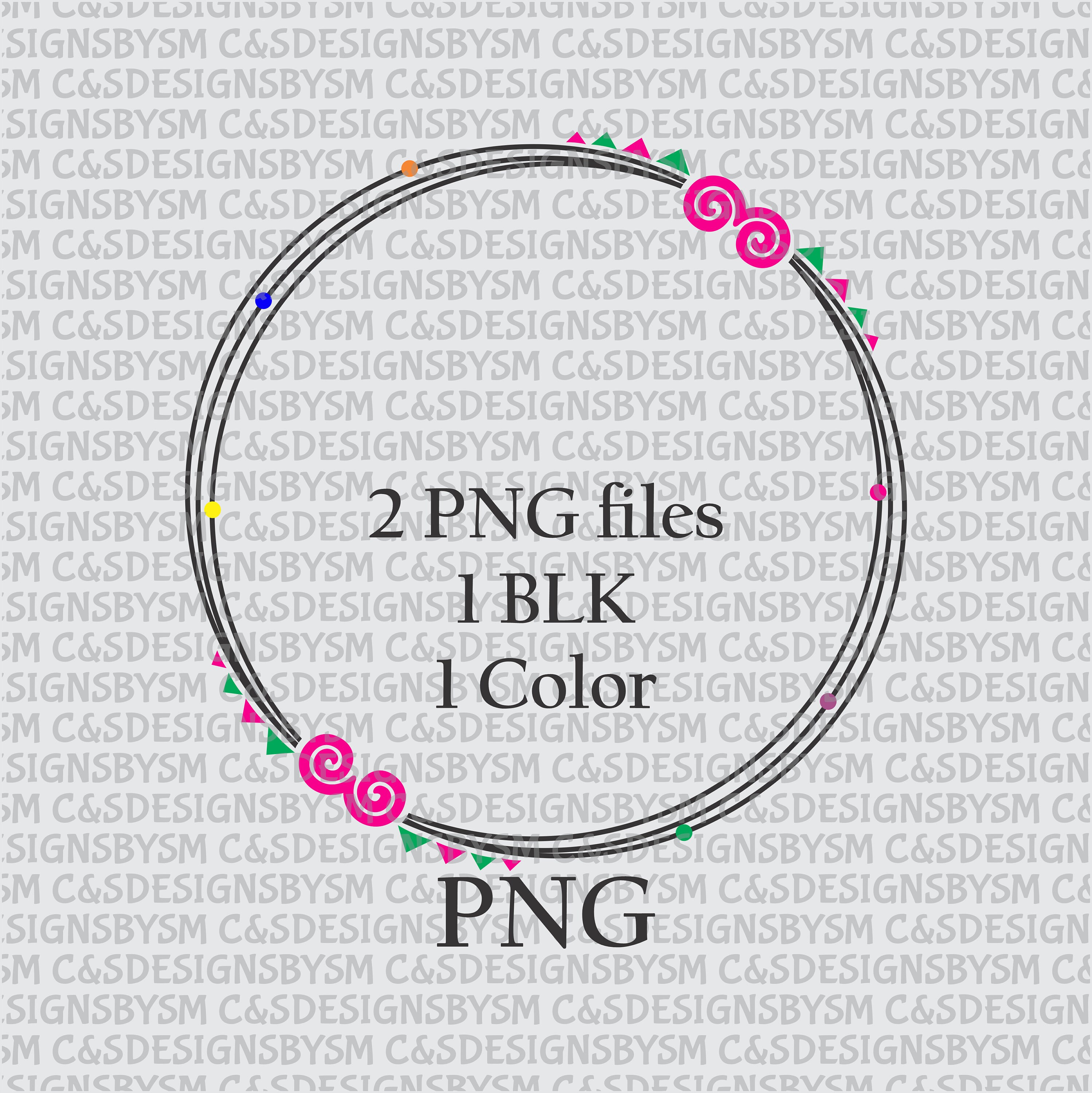 Hmong Inspired Circle Frame - CF5 - Etsy