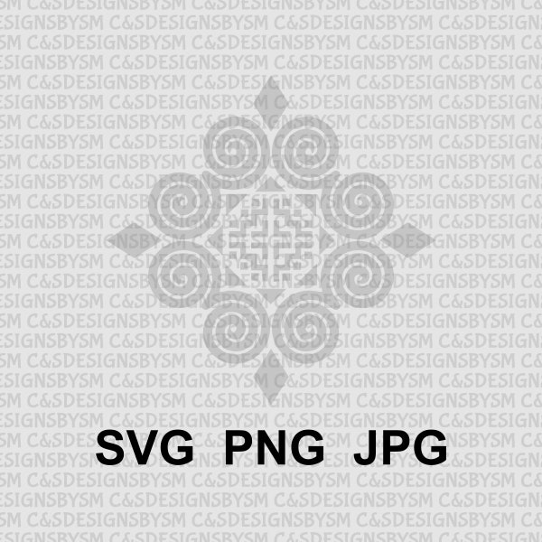 Hmong Motif Svg - Etsy