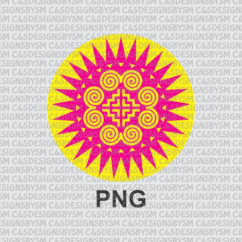 Hmong Patches PNG Yellow - Etsy