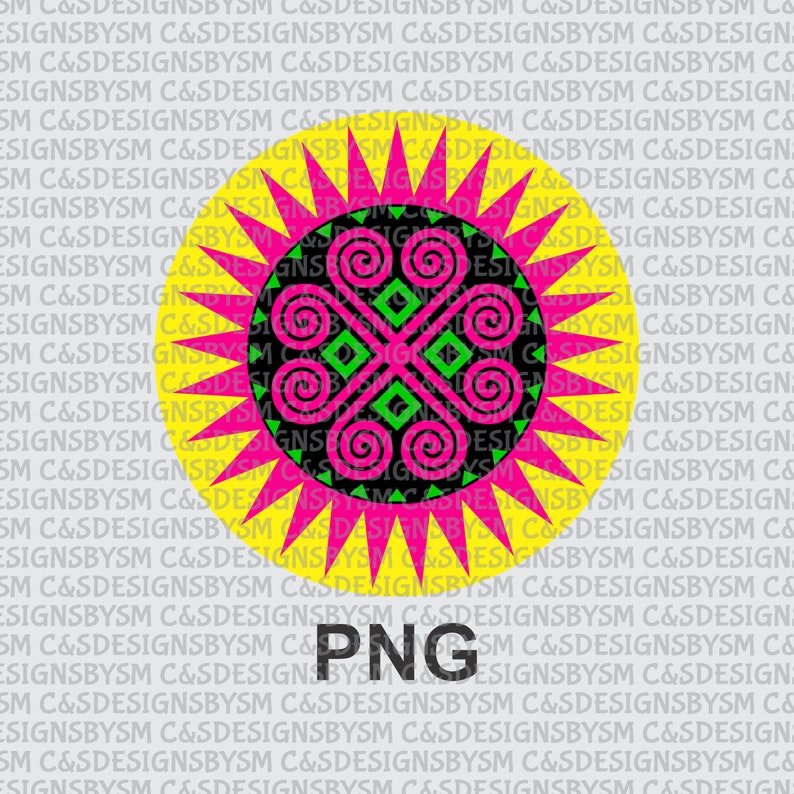 Hmong Patches PNG Yellow - Etsy