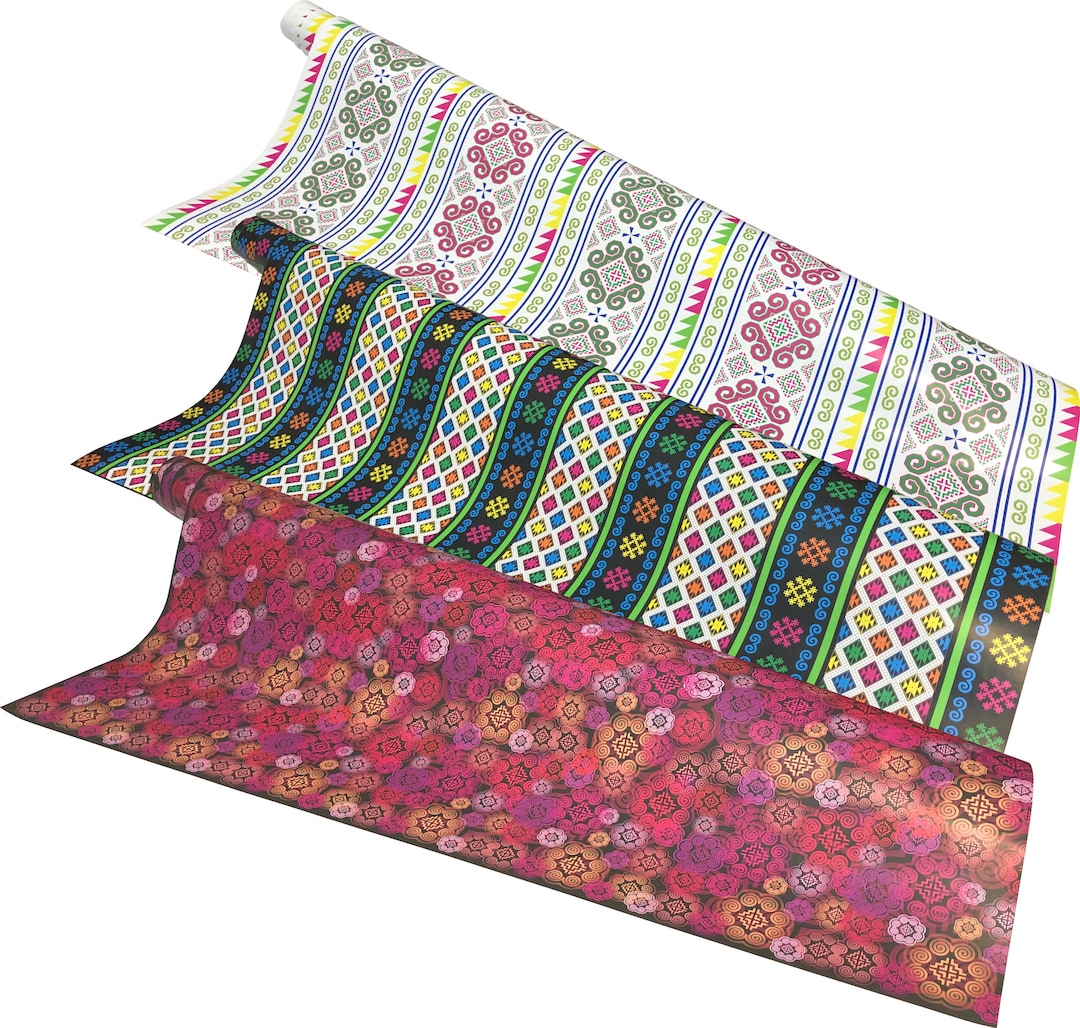Hmong Inspired Specialty Wrapping Paper - Etsy
