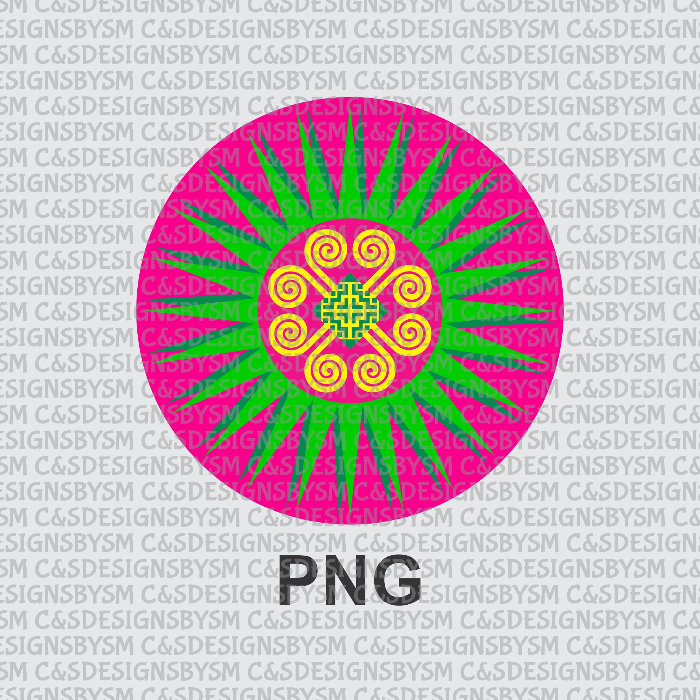 Hmong Patches PNG - Pink - Etsy