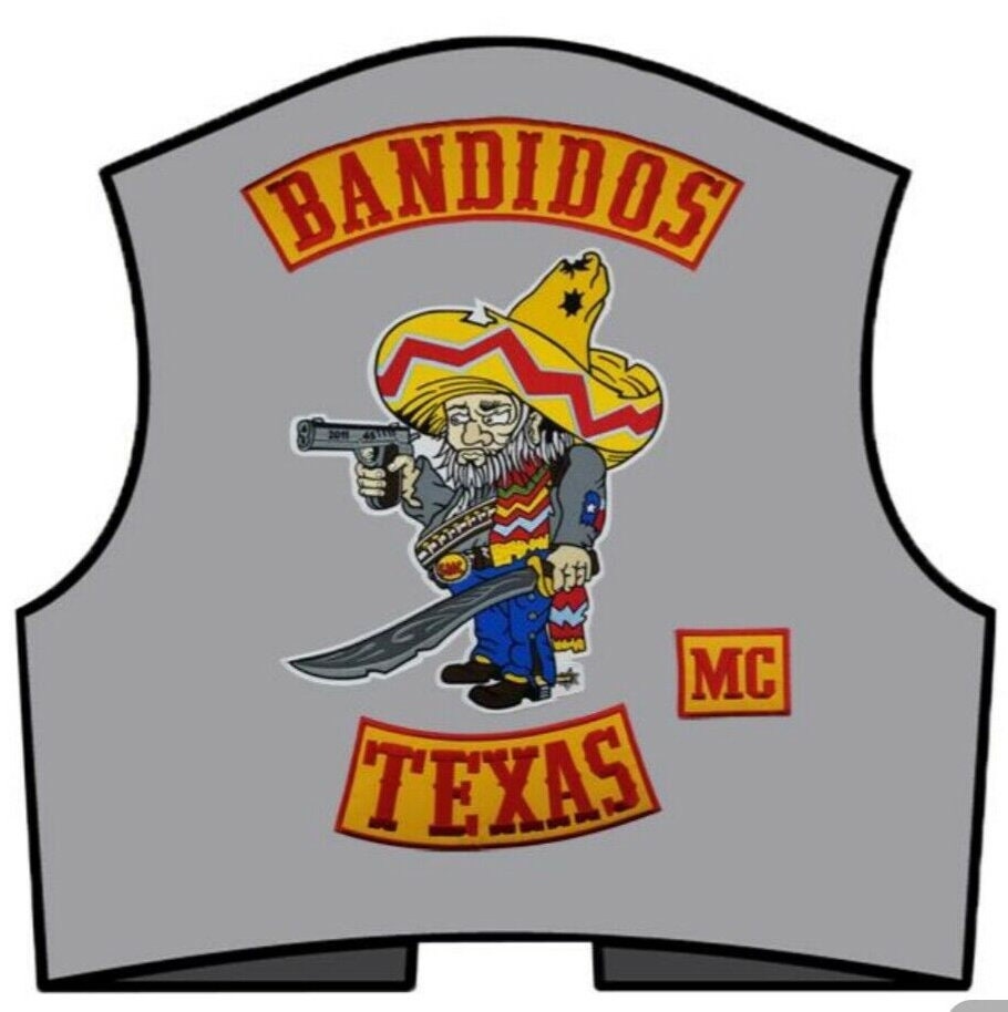 Bandidos Patches Biker Vest Iron-on Jacket - Etsy
