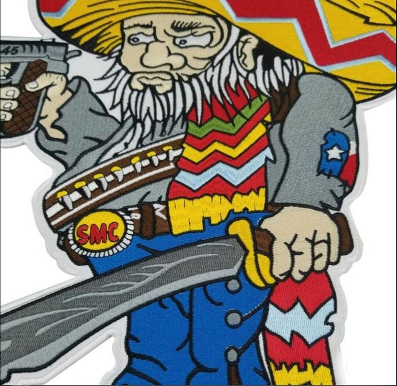 Bandidos Patches Biker Vest Iron-on Jacket - Etsy