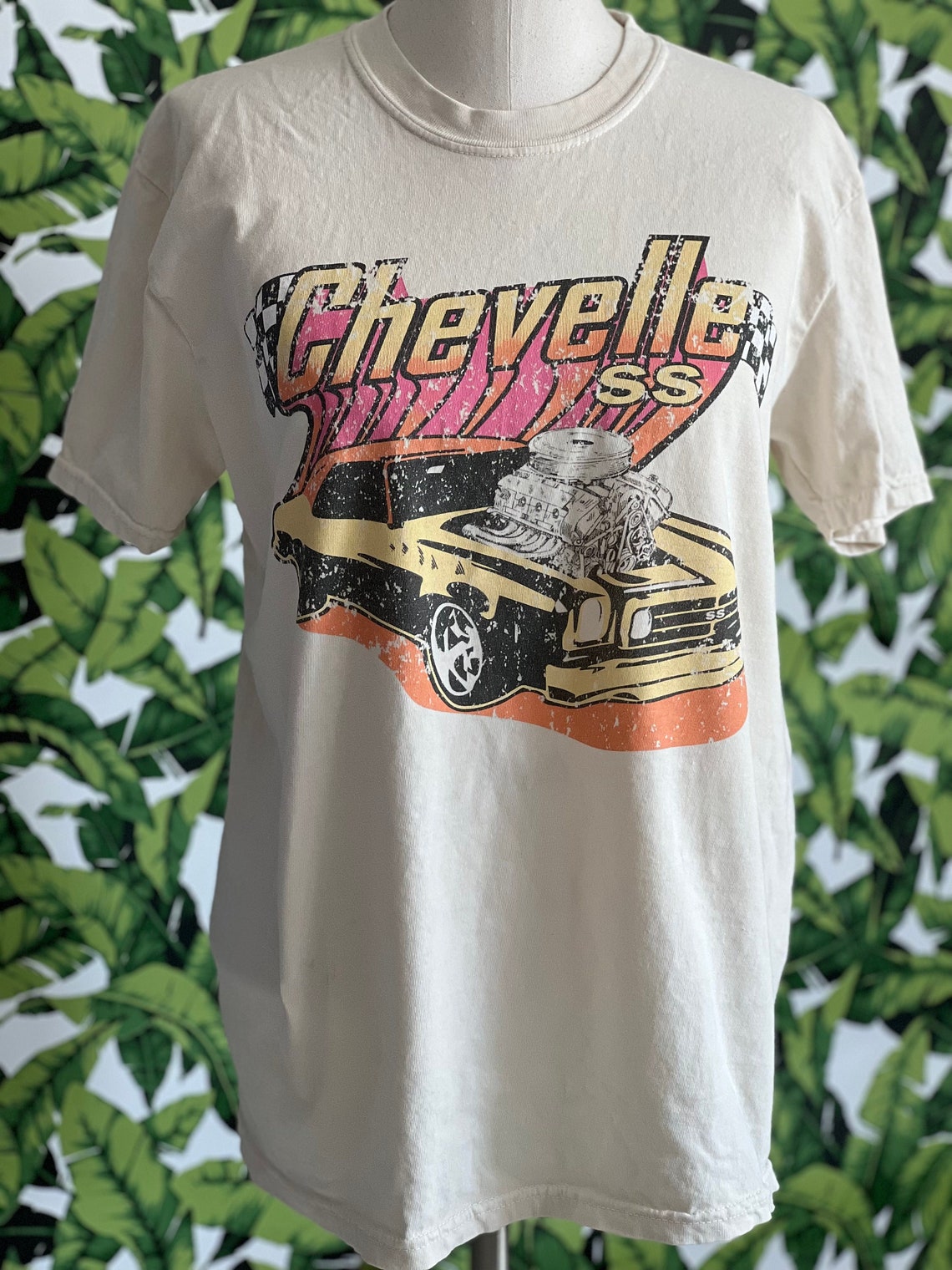 Chevelle SS Muscle Car Graphic Tee Oversized Shirt - Etsy