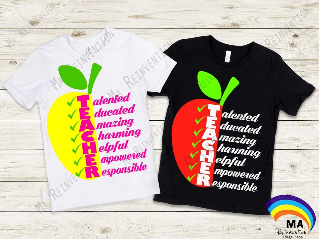 Digital Image .svg, .png and .studio3 of Teacher, Talented, Educated ...