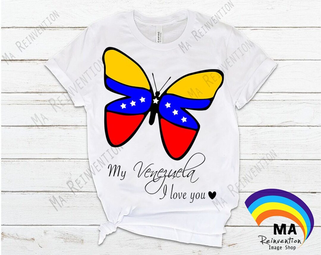 Digital Image .svg .studio3 and .png of My Venezuela I Love - Etsy