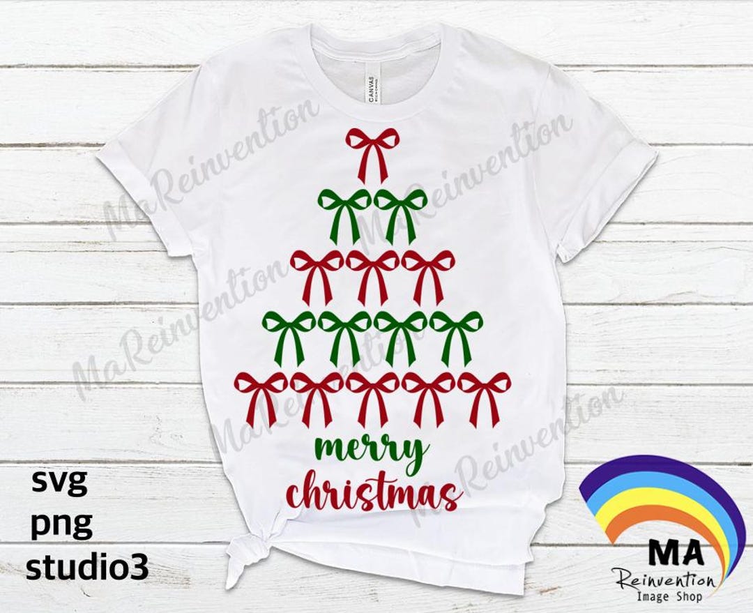 Ties Christmas Tree Digital Image (SVG, PNG, Studio3) - Etsy