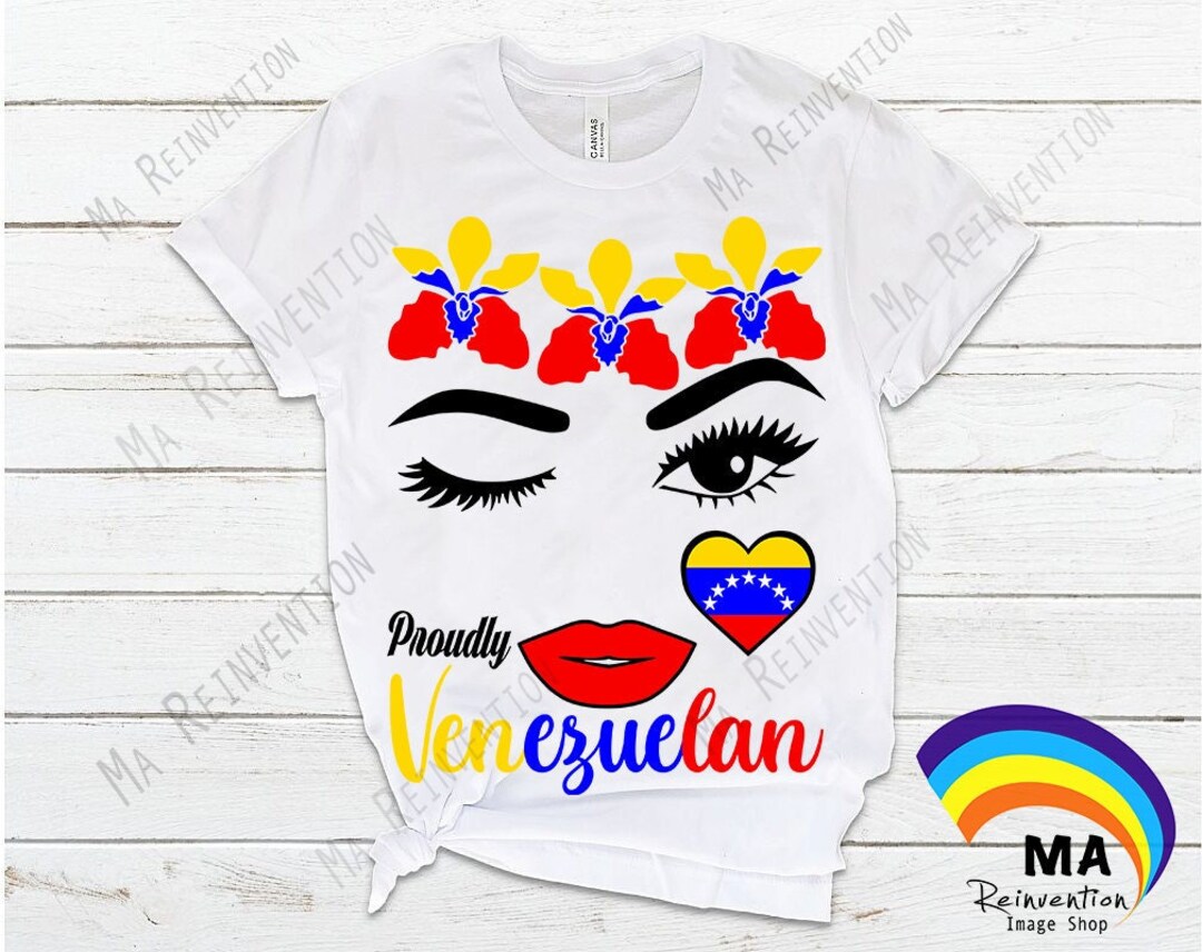 Digital Image Svg, Png, Studio3 of Proudly Venezuelan, Venezuelan Woman ...