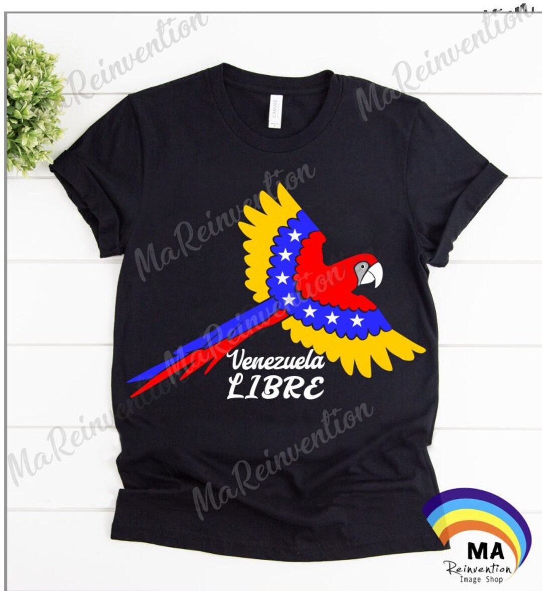 Venezuela Macaw Flag SVG PNG STUDIO3: T-shirt Design (digital Download ...