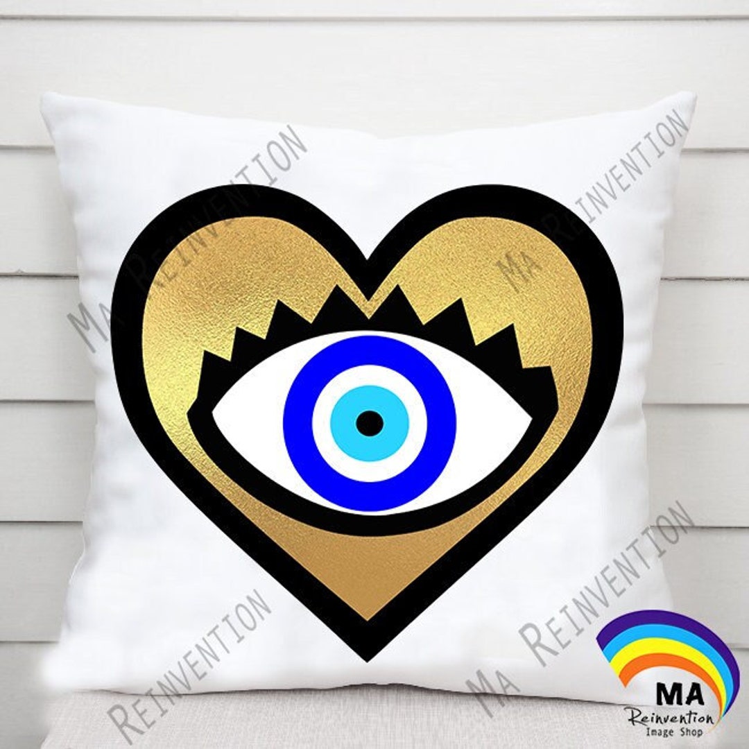 Imagen .svg .studio3 y .png de Ojo Azul Turco símbolo de - Etsy México