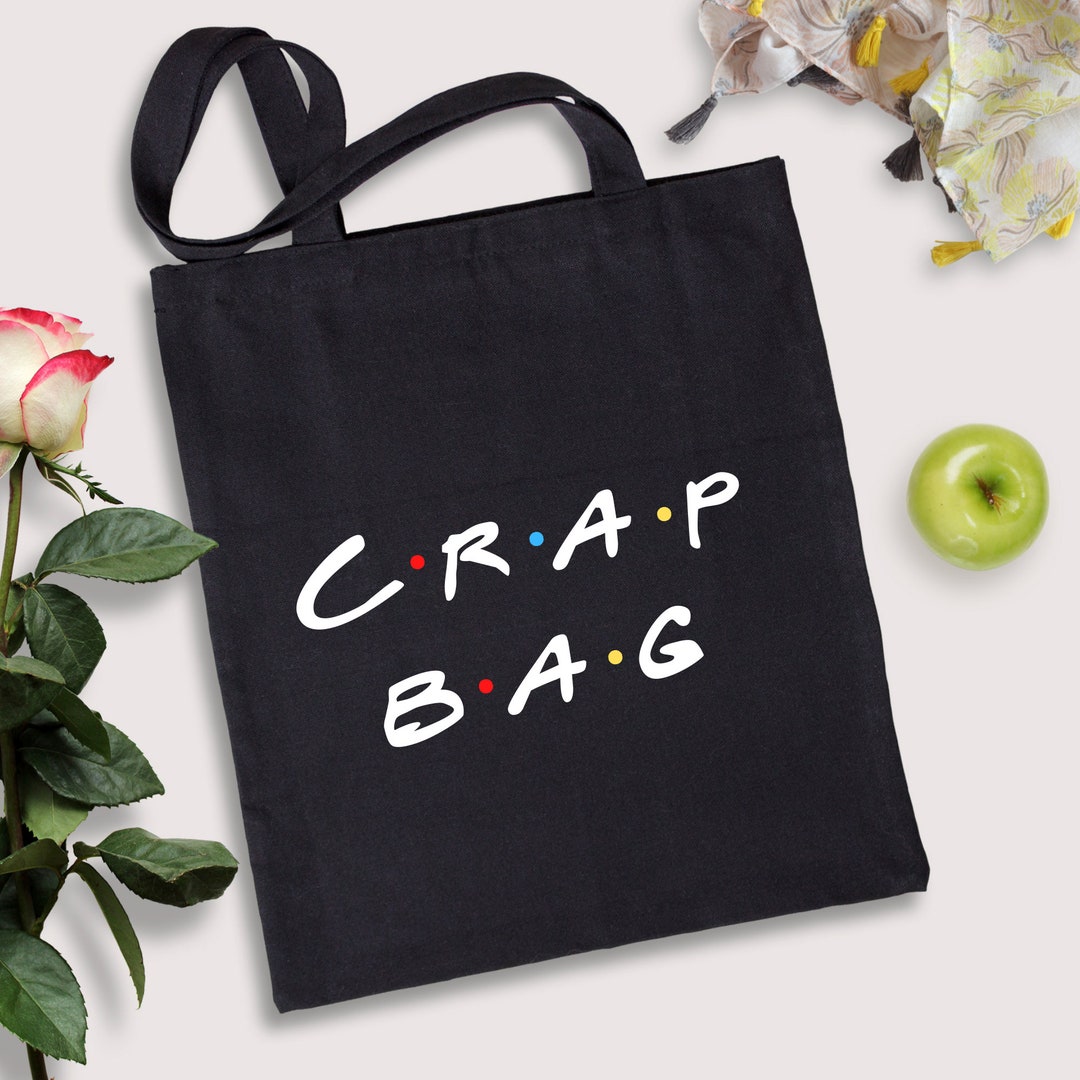 Friends Theme How You Doin Friends Tv Show Crap Bag Tote Bag Shoulder ...
