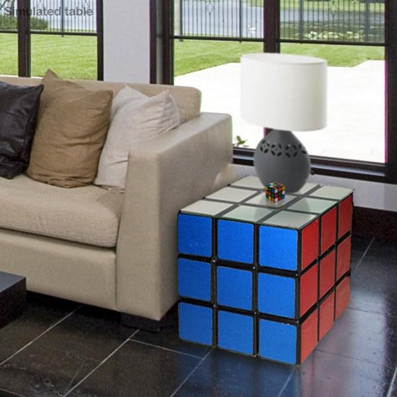Rubig Cube Table - Etsy