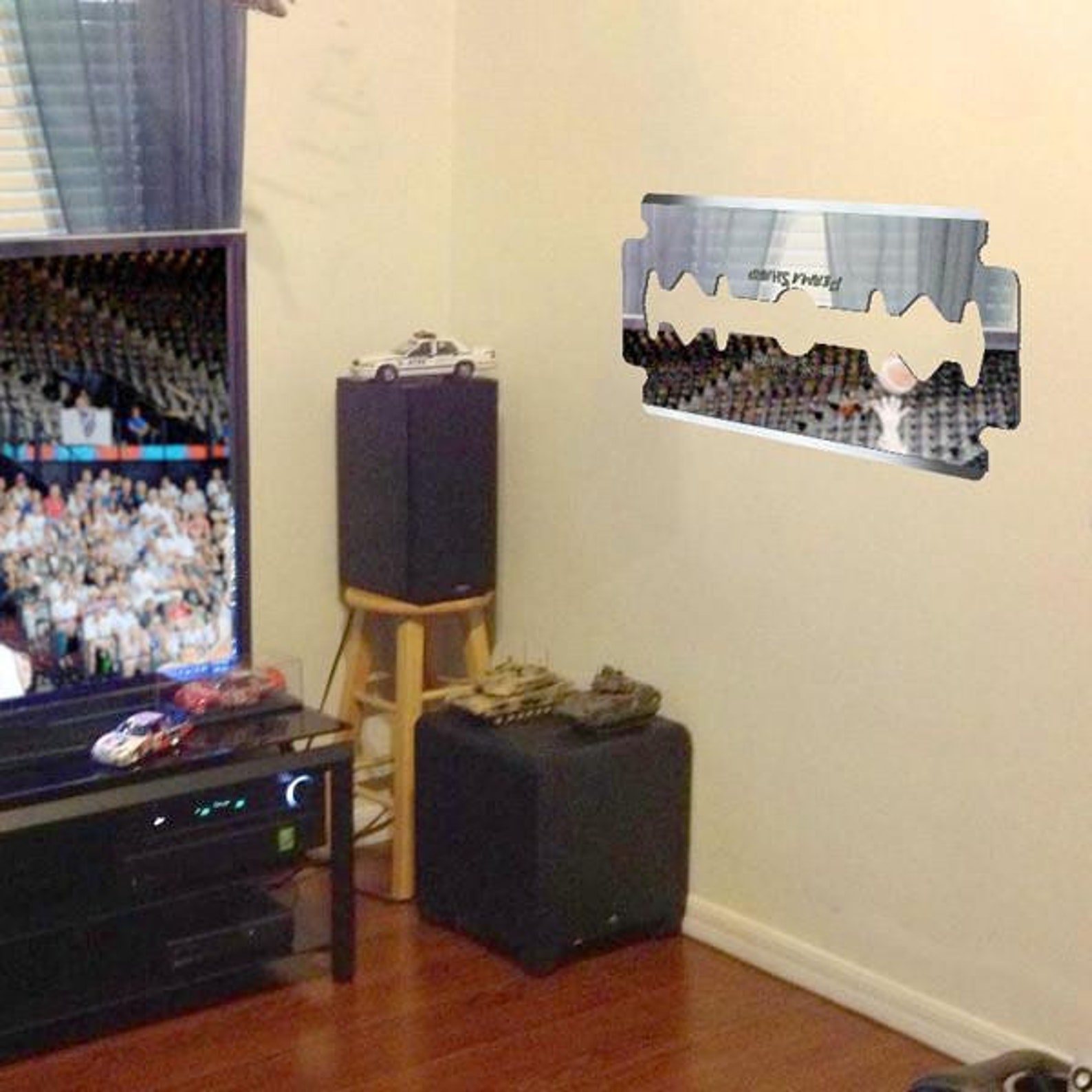 Razor Blade Mirror - Etsy