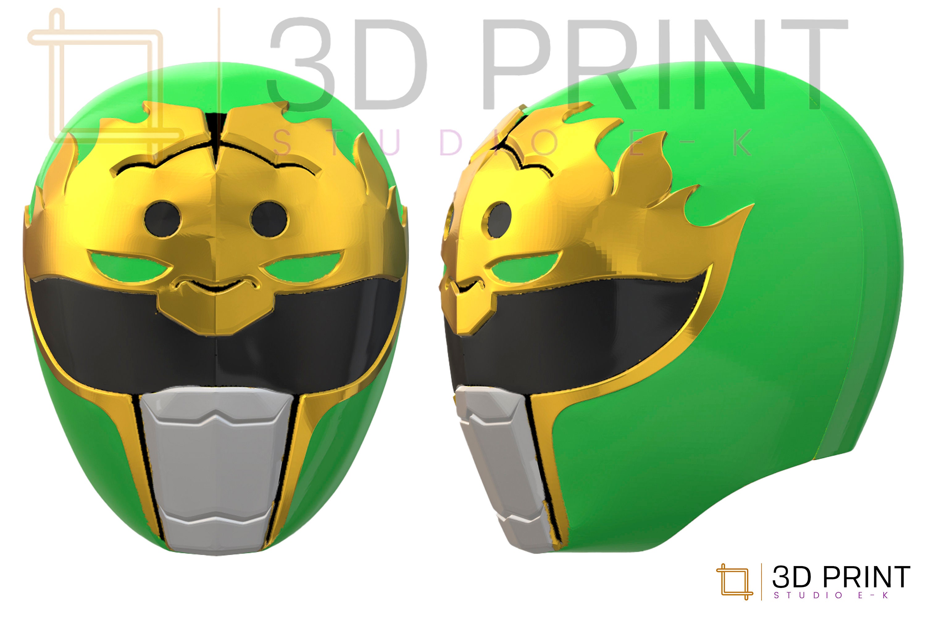 Gosei Green Helmet
