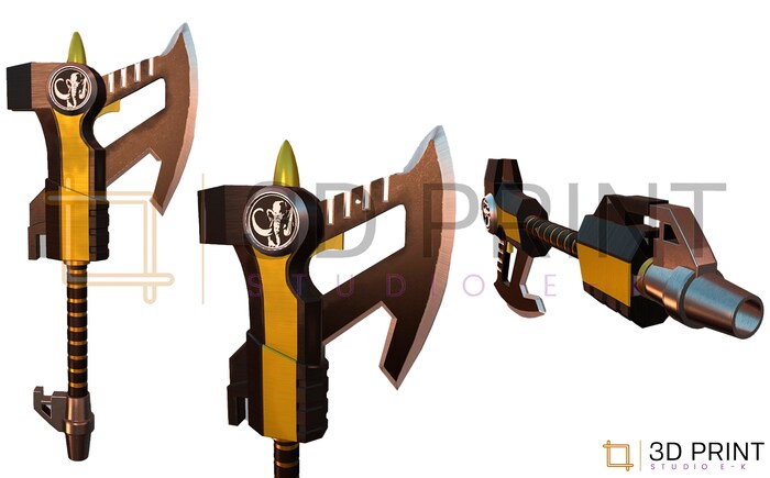 Black Ranger Power Axe - Etsy