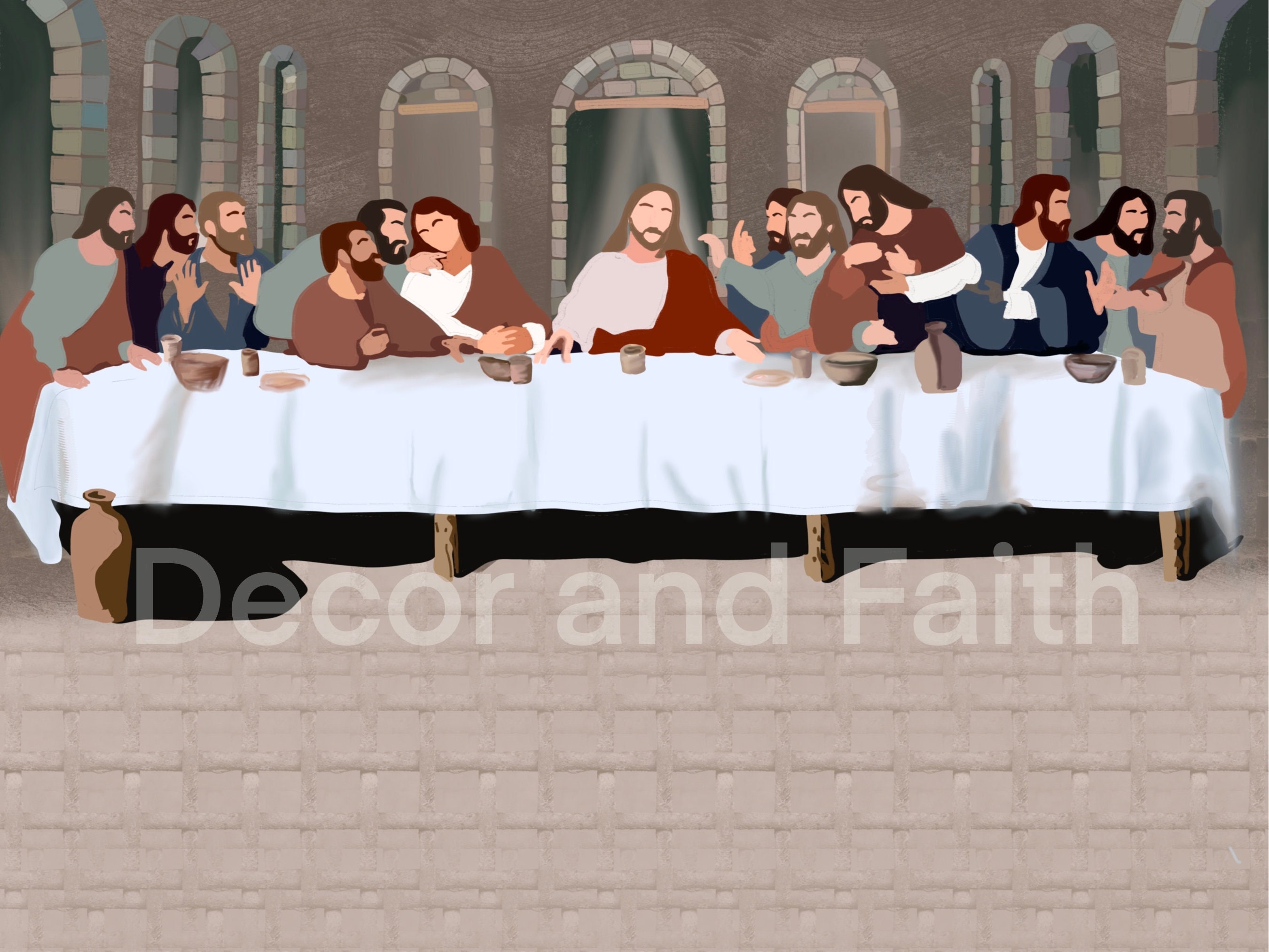 Last Supper Clipart