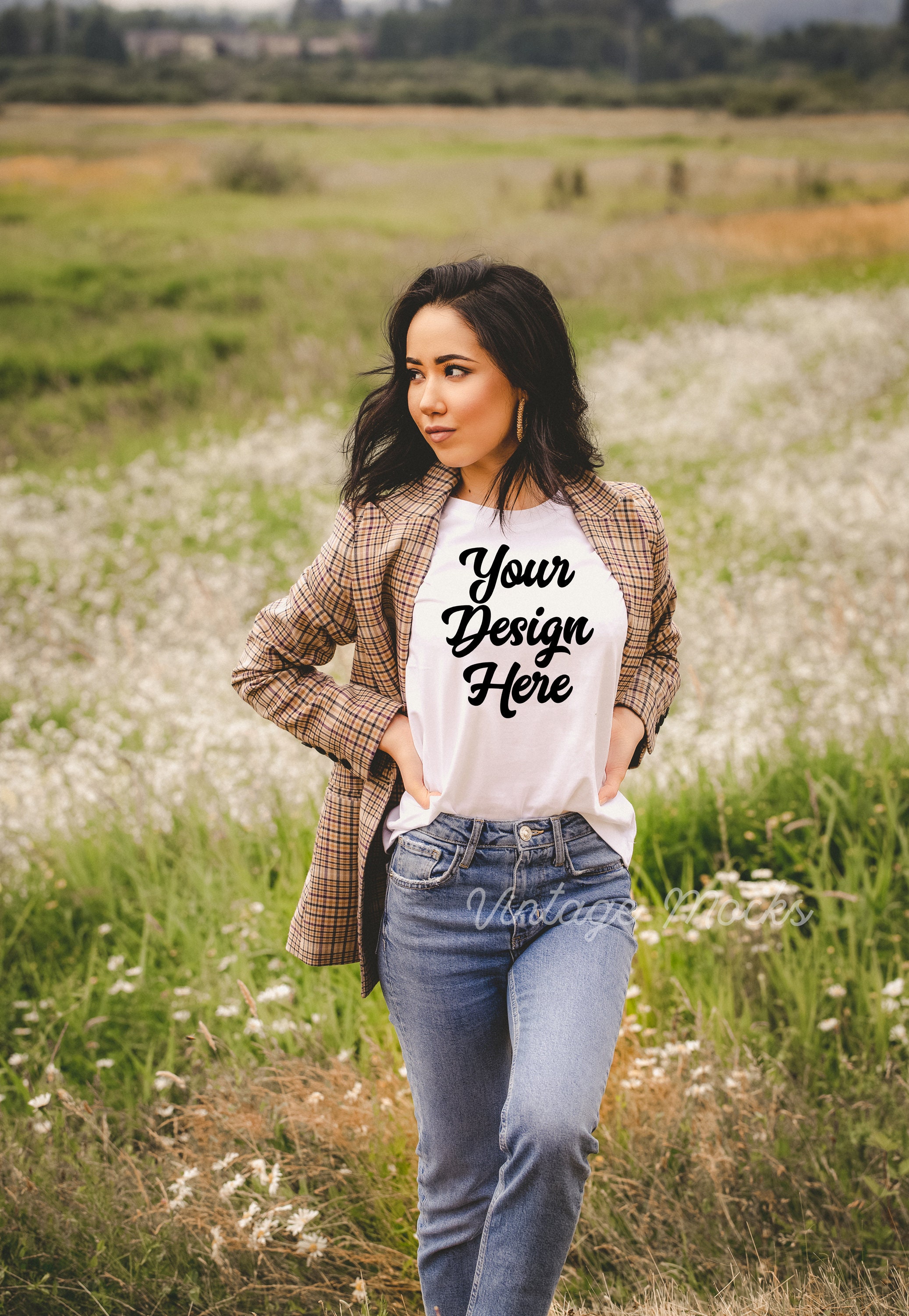 Bella Canvas Mockup Bella Canvas 3001 White Mockup Bella | Etsy