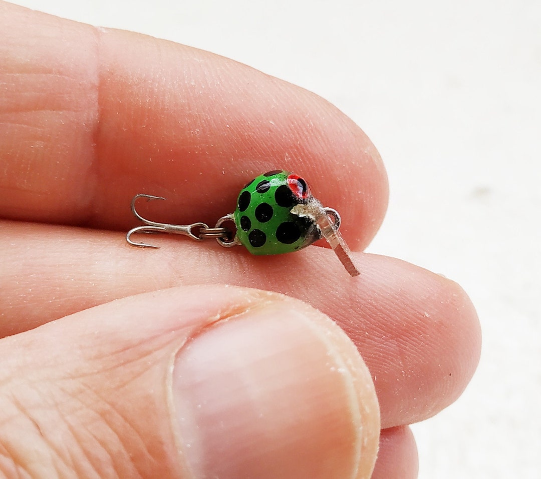 World's Smallest Wooden Super Ultra Light Fishing Lure 6 - Etsy