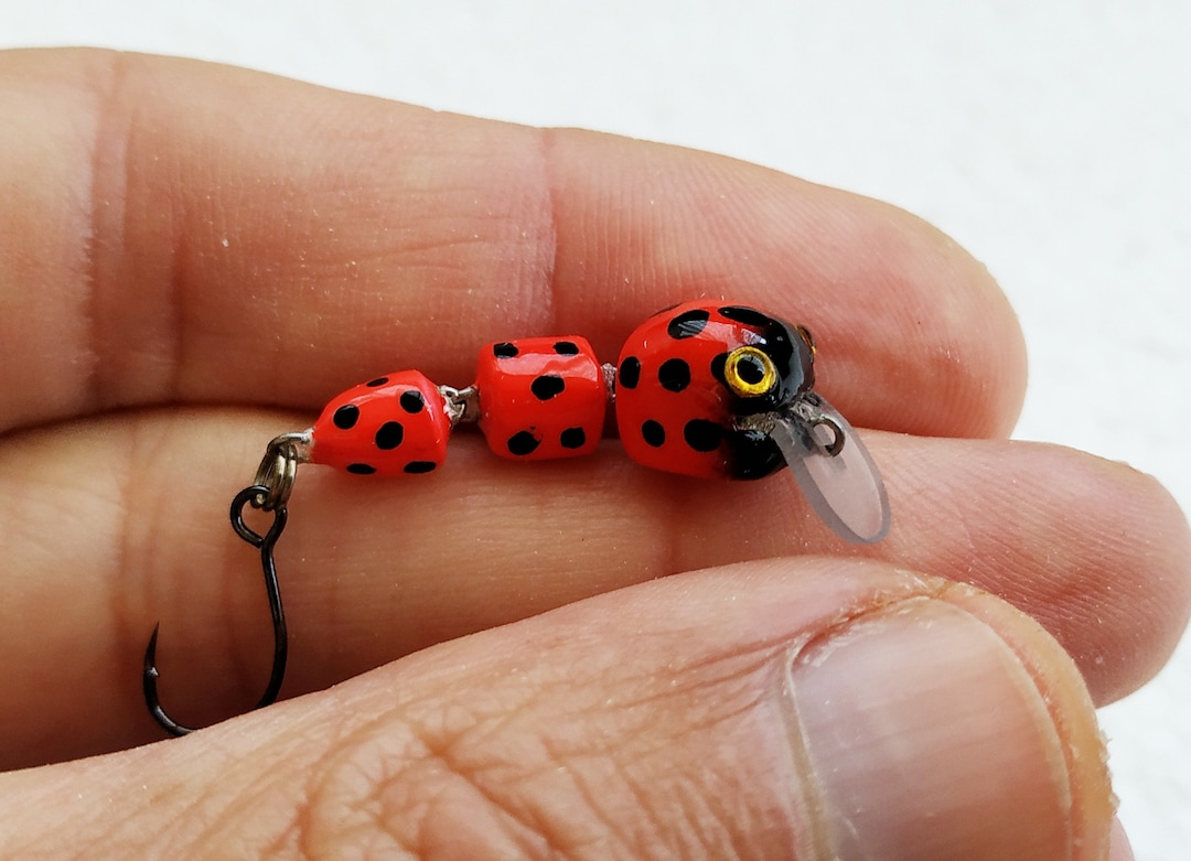 World's Smallest Double Jointed Handmade Lure 2,5 CM 1 INCH - Etsy