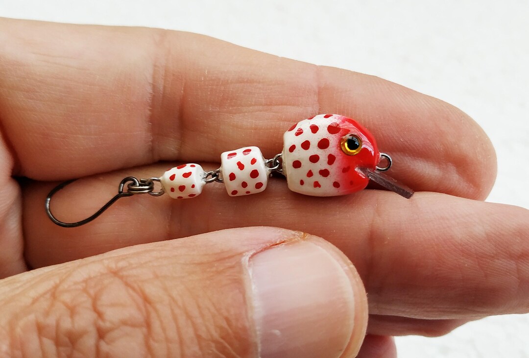 Super Ultra Light Double Jointed Wooden Lure - World's Smallest - Etsy