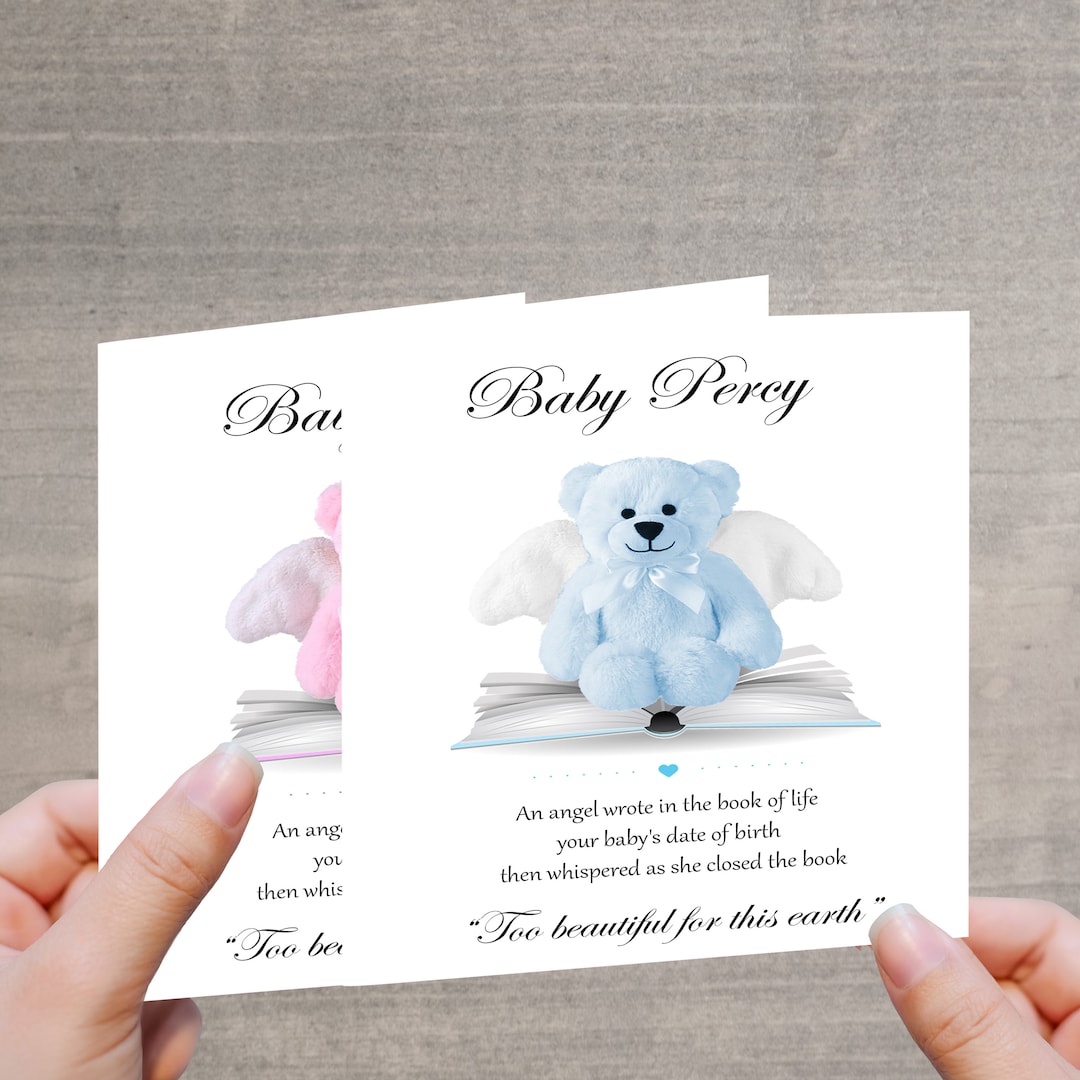 With Sympathy for Your Loss. Baby Loss Sympathy Card. Baby Remembrance ...