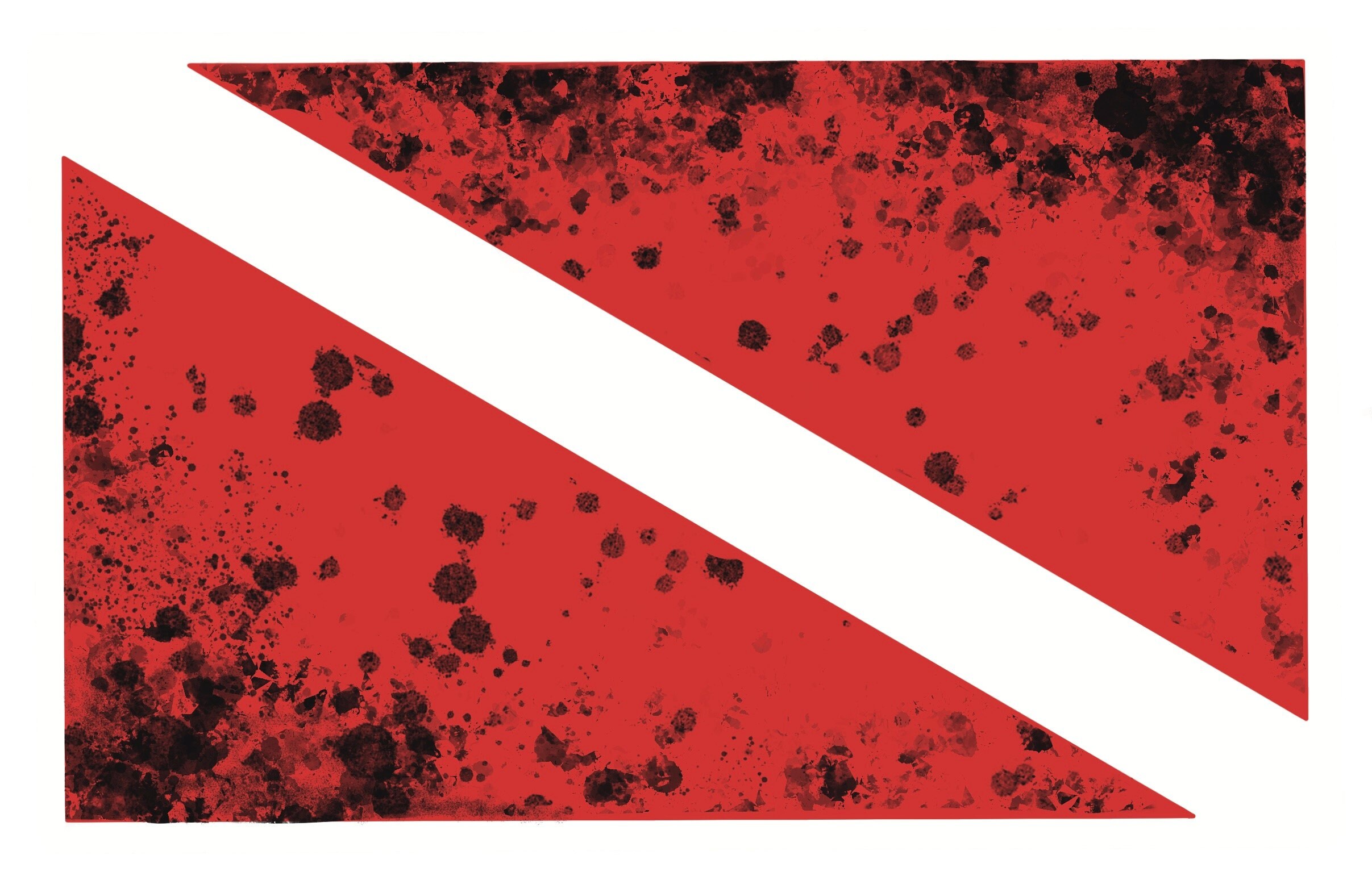 Diver Down Scuba Diving Flag Heavy Duty Weatherproof Sticker for Dive ...