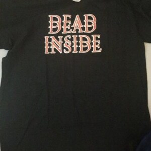 Dead Inside Shirt , Dead Inside T Shirt , Aesthetic Clothing ...