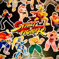 Street Fighter 2 | Card Fighters - Set 4 | Vinyl Stickers | Laptop ...