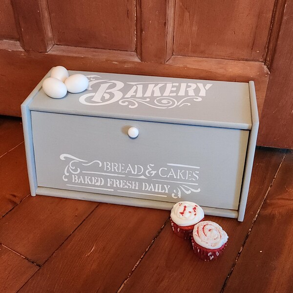 Wooden Bread Box - Etsy