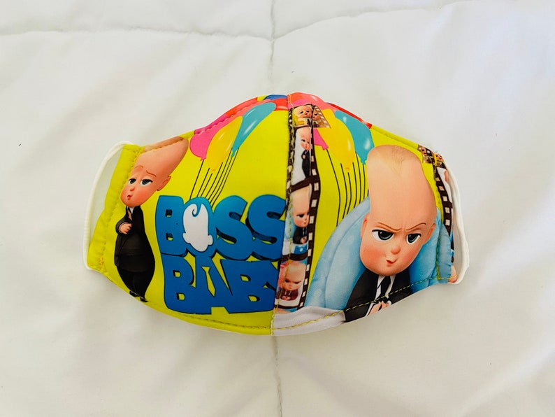 Kids Boss Baby Face Mask | Etsy