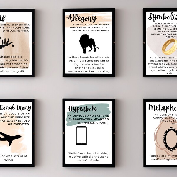 Literary Decor - Etsy
